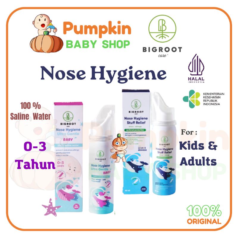 Jual BigRoot Nose Hygiene - Big Root Baby Nasal Hygiene | Shopee Indonesia
