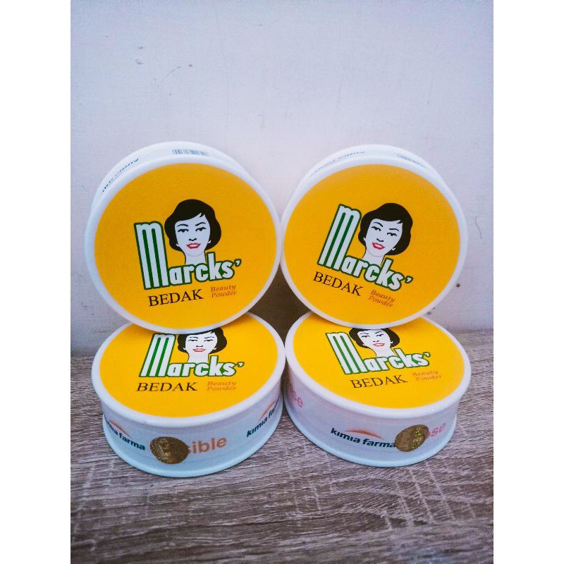 Jual Bedak Marks Tabur Perlengkapan Kecantikan Wajah Rose Cream Bedak ...