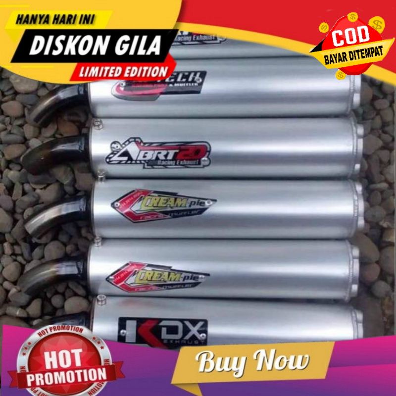 Jual SLINCER KNALPOT RACING 2 TAK ALL MEREK SUARA GARING. BAYAR DI ...