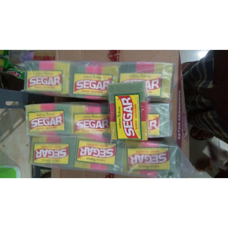 Jual promo sabun babon segar 1 pack isi 6 pcs sabun antiiseptikk sabun ...