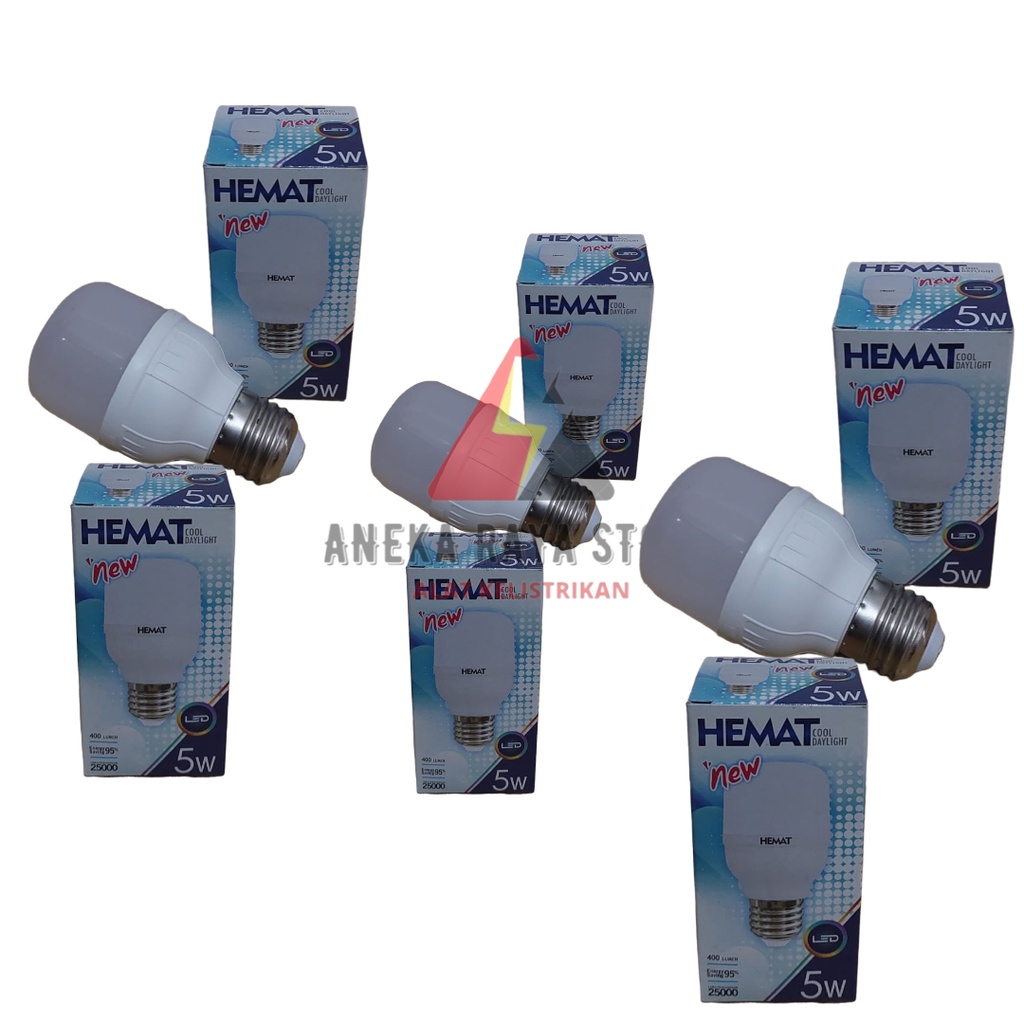 Jual Lampu LED NEW HEMAT 5 Watt | Shopee Indonesia