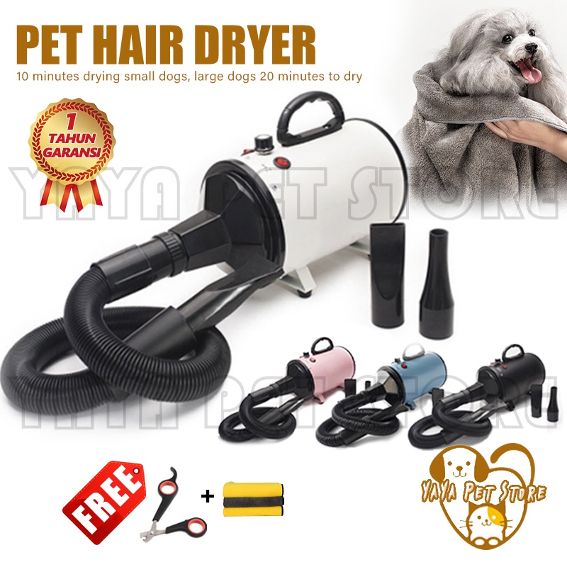Jual Wrmiaw - 6Pcs Hadiah GratisCHAOLUN 2800W Pet Blower Pet Dryer ...