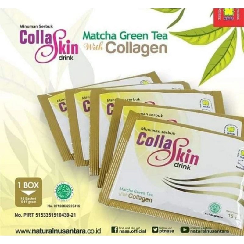 Jual Minuman Segar Perawatan Kulit COLLASKIN DRINK NASA BISA COD ...