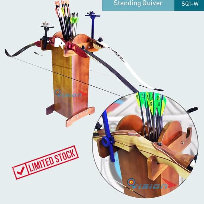 Jual Bow Stand Arrow Holder | Standing Quiver Dudukan Busur Panah ...