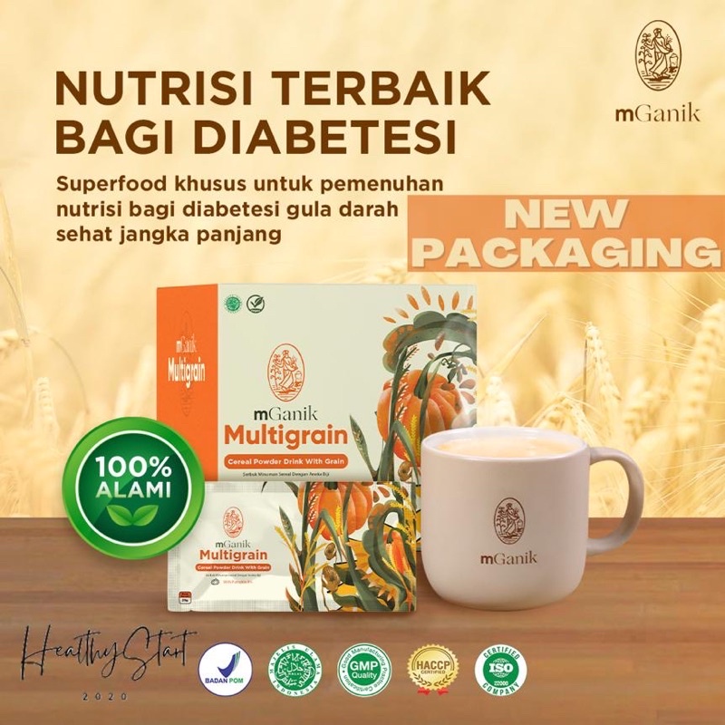 Jual Mganik Multigrain original 1 box isi 20 sachet | Shopee Indonesia