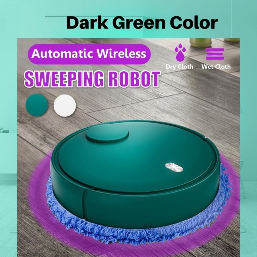 Jual Robot Pel Vakum Pembersih Lantai Otomatis UV Spray Smart Robo Mo ...