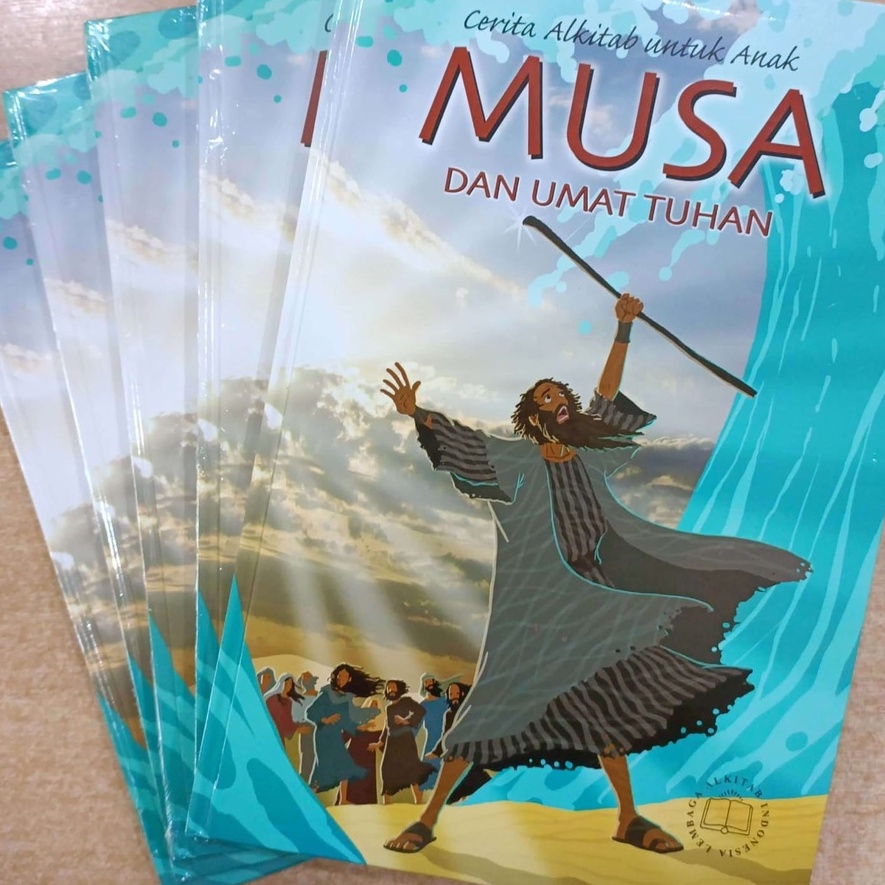 Jual BUKU CERITA TOKOH ALKITAB- MUSA DAN UMAT ALLAH | Shopee Indonesia