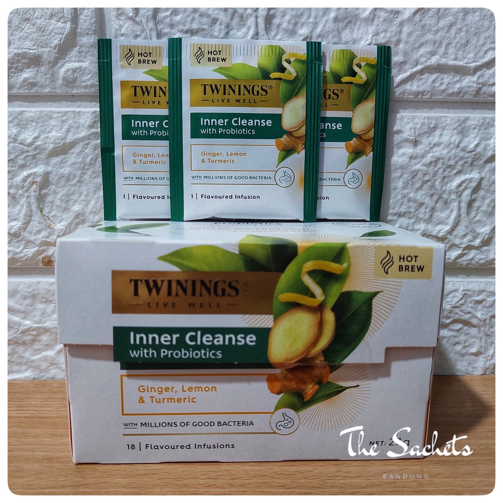 Jual Twinings Live Well Inner Cleanse with Probiotics Sachet | Shopee ...