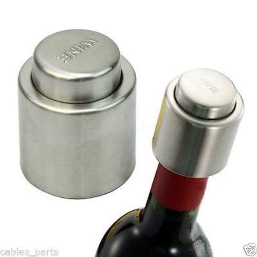 Jual Bir Wine Bottle Vacuum Sealed Stopper Stainless Penutup Botol ...