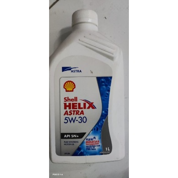 Jual Oli Mesin Shell Astra Helix 10W-30 1 Liter Mobil | API SN Original ...