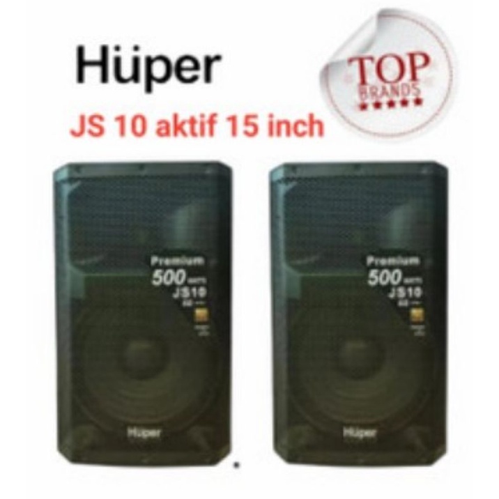 Jual Speaker aktif profesional 15 inch Huper JS-10, original garansi ...