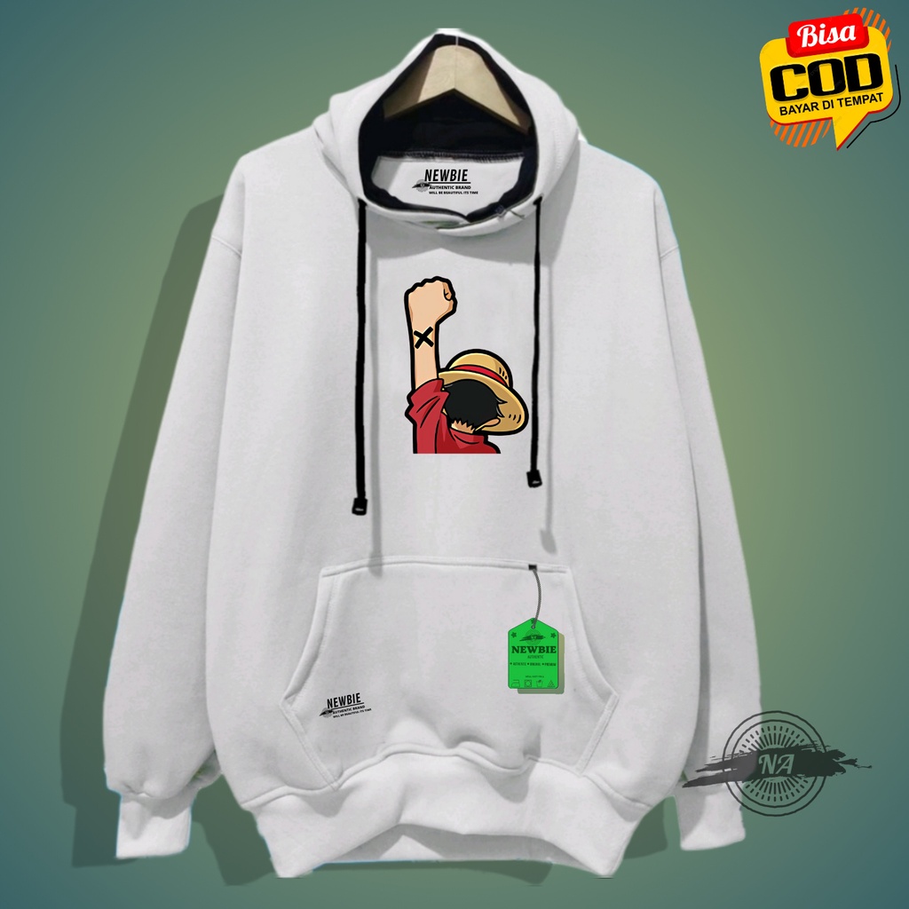 Jual NEWBIE Jacket Hoodie Pria Aestetic Sweater Oversize COD Switer ...