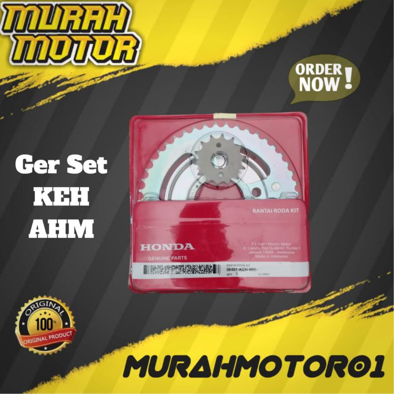 Jual Gear Set GL Pro Neotech/Megapro Lama Kode KEH Original AHM ...