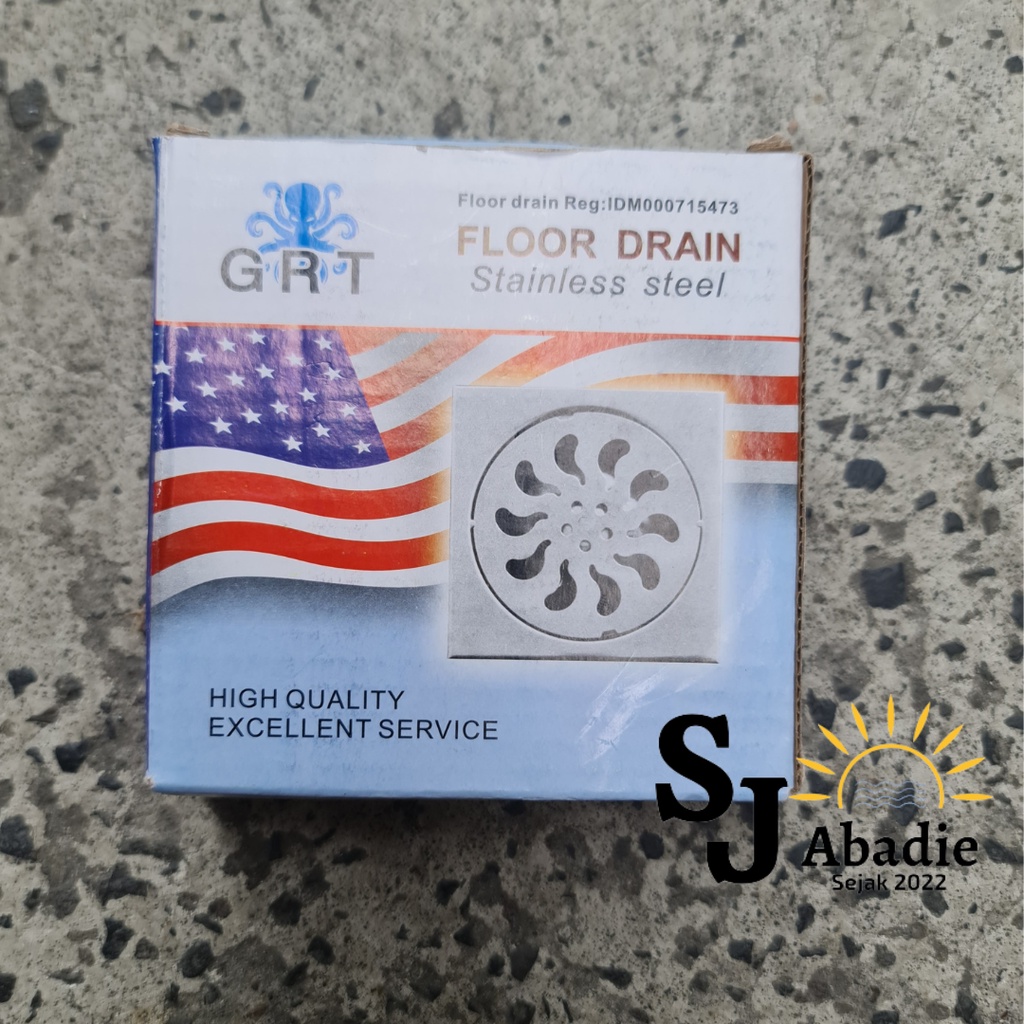 Jual (1 PC) GRT Saringan Sarangan Got Floor Drain Usa 4 Inch | SJ ...