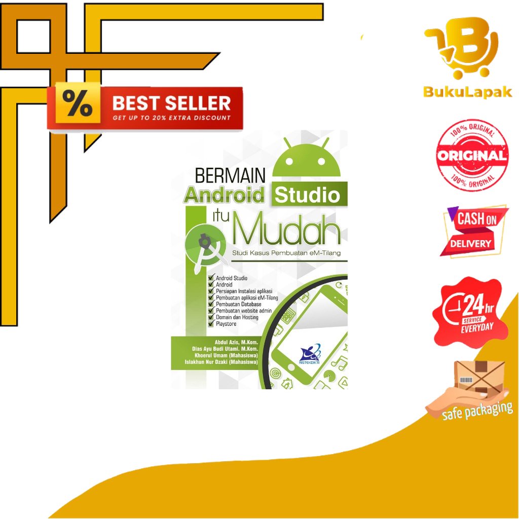 Jual Buku Ilmu Komputer, Bermain Android Studio Itu Mudah: Studi Kasus ...