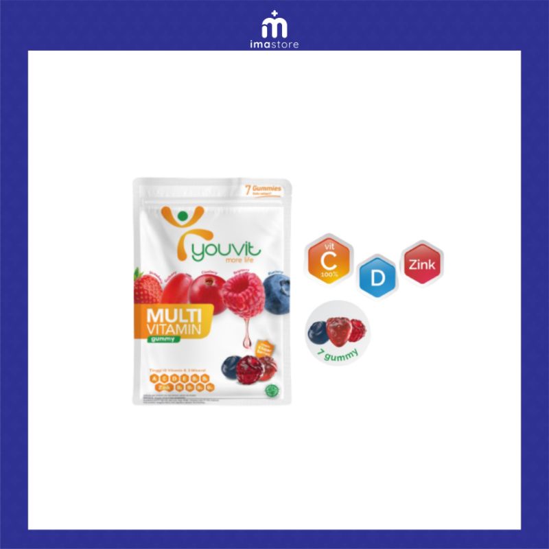 Jual YOUVIT MULTIVITAMIN DEWASA 7 DAY (1 Sachet) | Shopee Indonesia