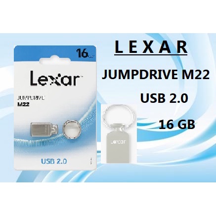 Jual Lexar Flashdisk 16GB Metal JumpDrive M22 Metal USB 2.0 | Shopee ...