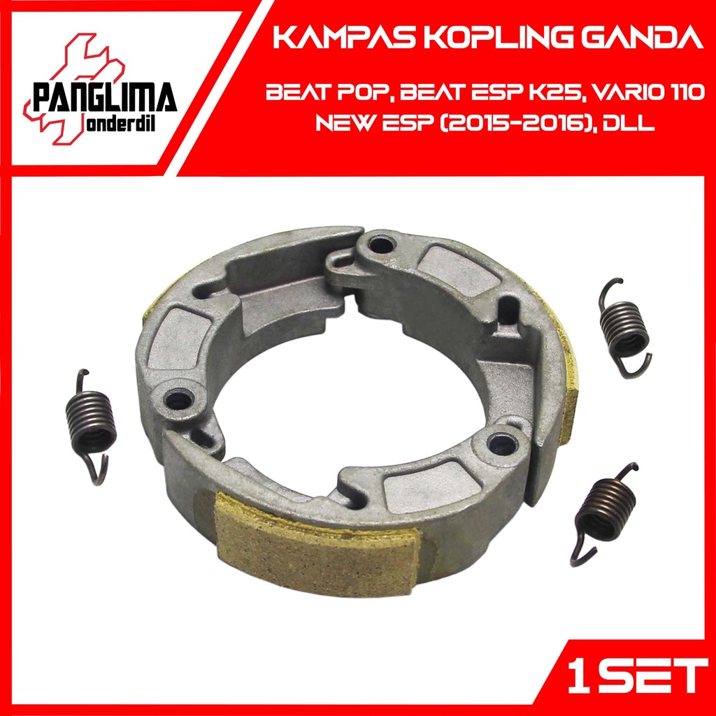 Jual Kampas Kopling Ganda Honda Beat Pop-eSP K25 Awal & Scoopy New K16 2015 & Vario 110 New eSP ...