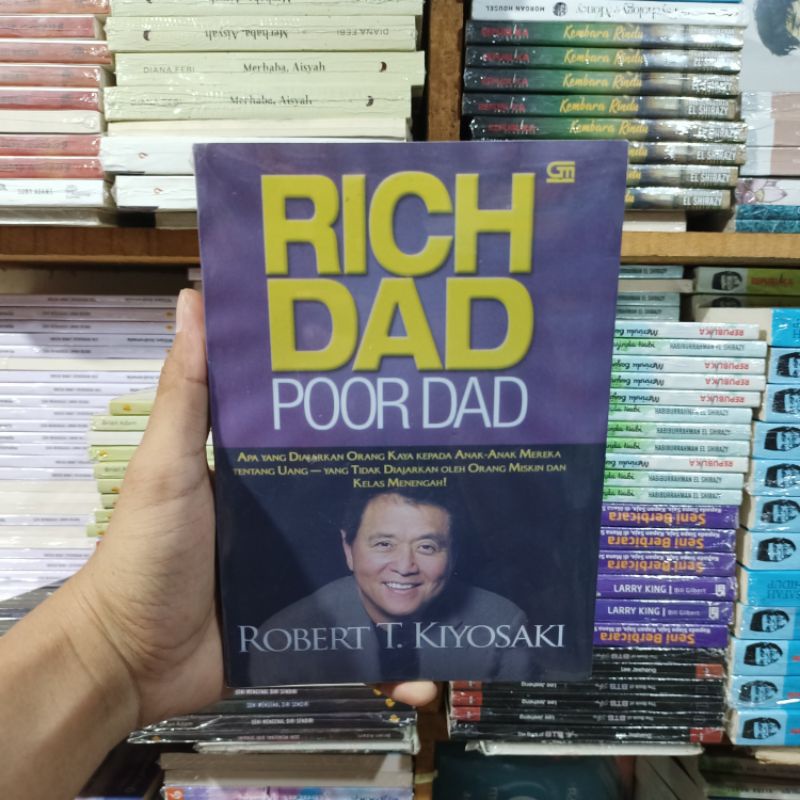 Jual Buku Rich Dad Poor Dad Robert T Kiyosaki Shopee Indonesia