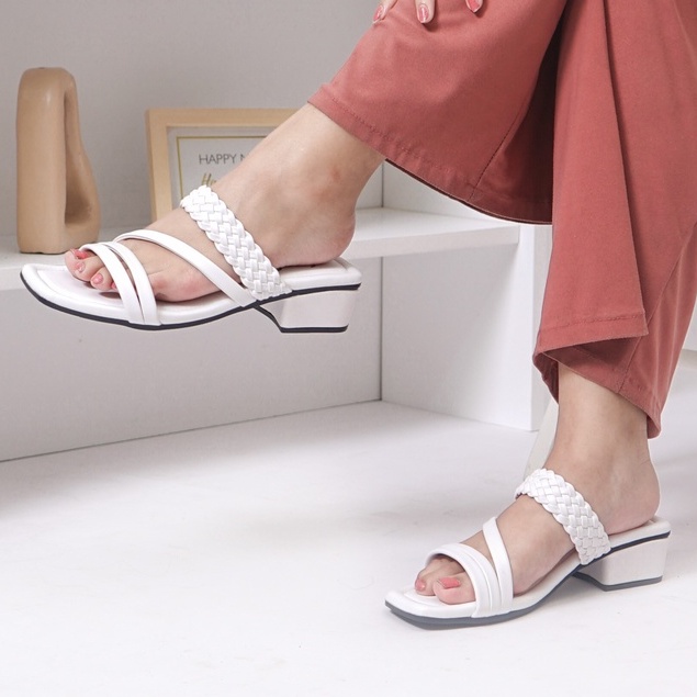 Jual SARA SARA YUK - ALINE Sandal Wanita High Heels 4cm Hak Tahu Size ...