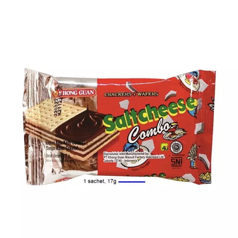 Jual Wafer Saltcheese Combo 17 gr x 10 Sachet | Shopee Indonesia