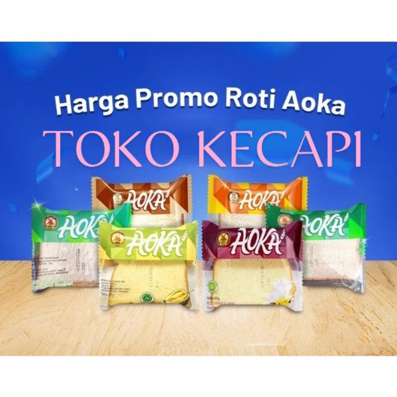Jual ROTI AOKA 65gr ALL VARIAN RASA | Shopee Indonesia