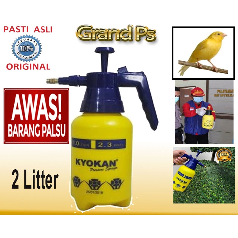 Jual alat semprot kyokan 2 lt desinfektan spray burung tanaman | Shopee ...