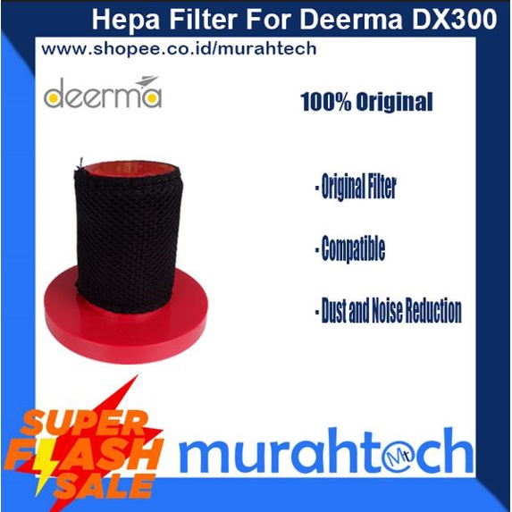 Jual Hepa Filter / Dust Filter for Deerma DX300 Vacuum Cleaner | Shopee ...