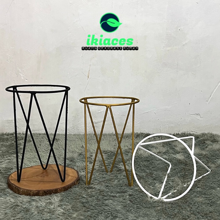 Jual WADAH POT BESI STANDING POT BESI DEKORASI POT HIAS MURAH | Shopee ...