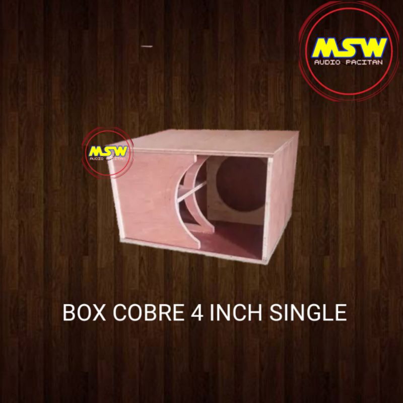 Jual BOX COBRE 4 INCH SINGLE | Shopee Indonesia