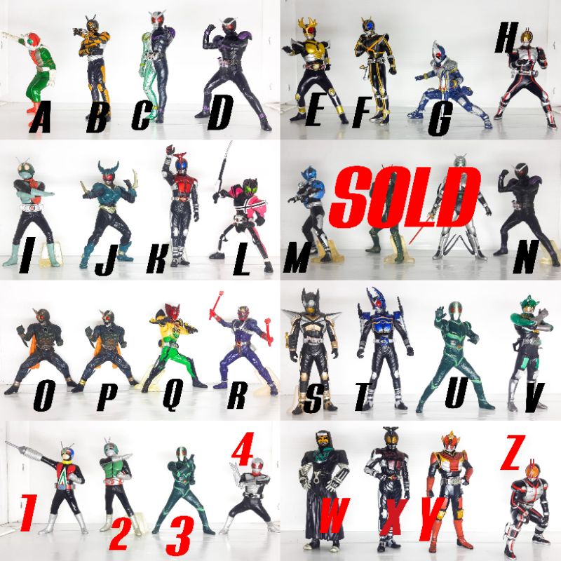Jual HDM Kamen Rider Kabuto Another Agito Decade Joker Blade Super One ...