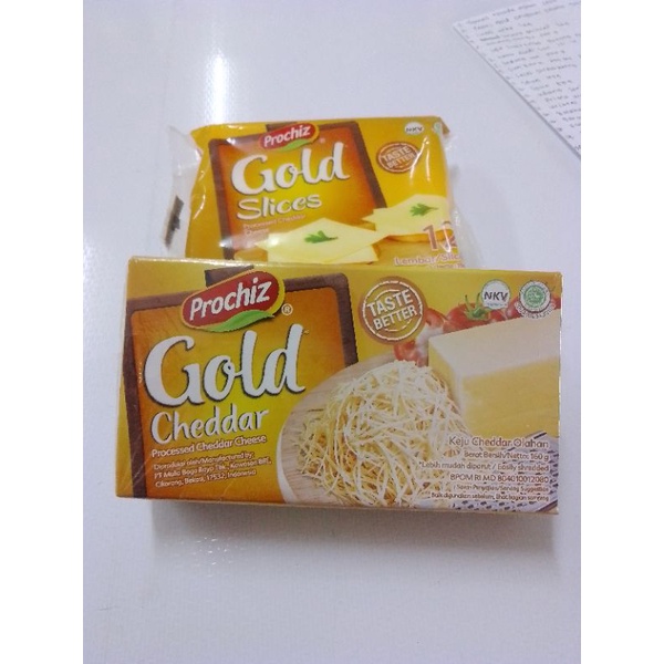 Jual Prochiz Gold Cheddar 160g Bogor Frozen | Shopee Indonesia