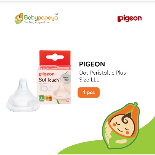 Jual PIGEON Dot Peristaltic Plus Size LLL Isi 1 Pcs | Shopee Indonesia