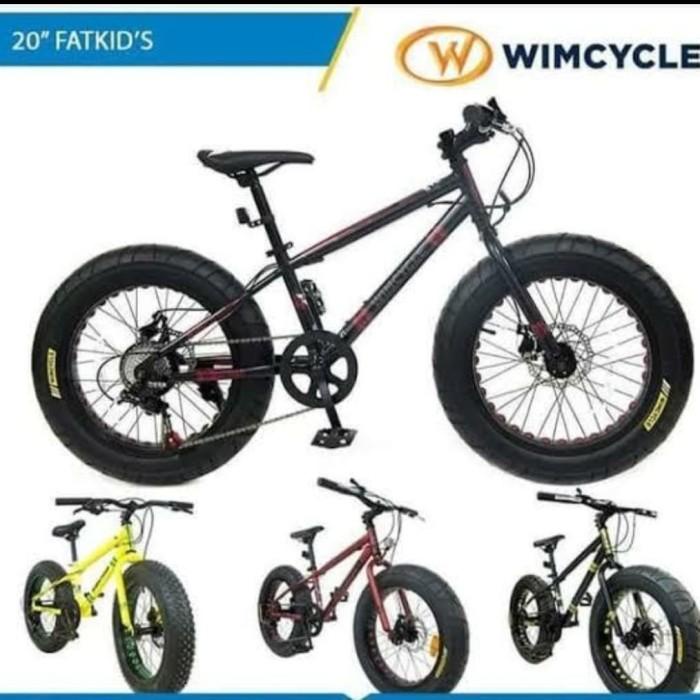 Jual Frame Mtb 20 Wimcycle Fat Kid Sepeda Gunung Mtb 20 Wimcycle ...