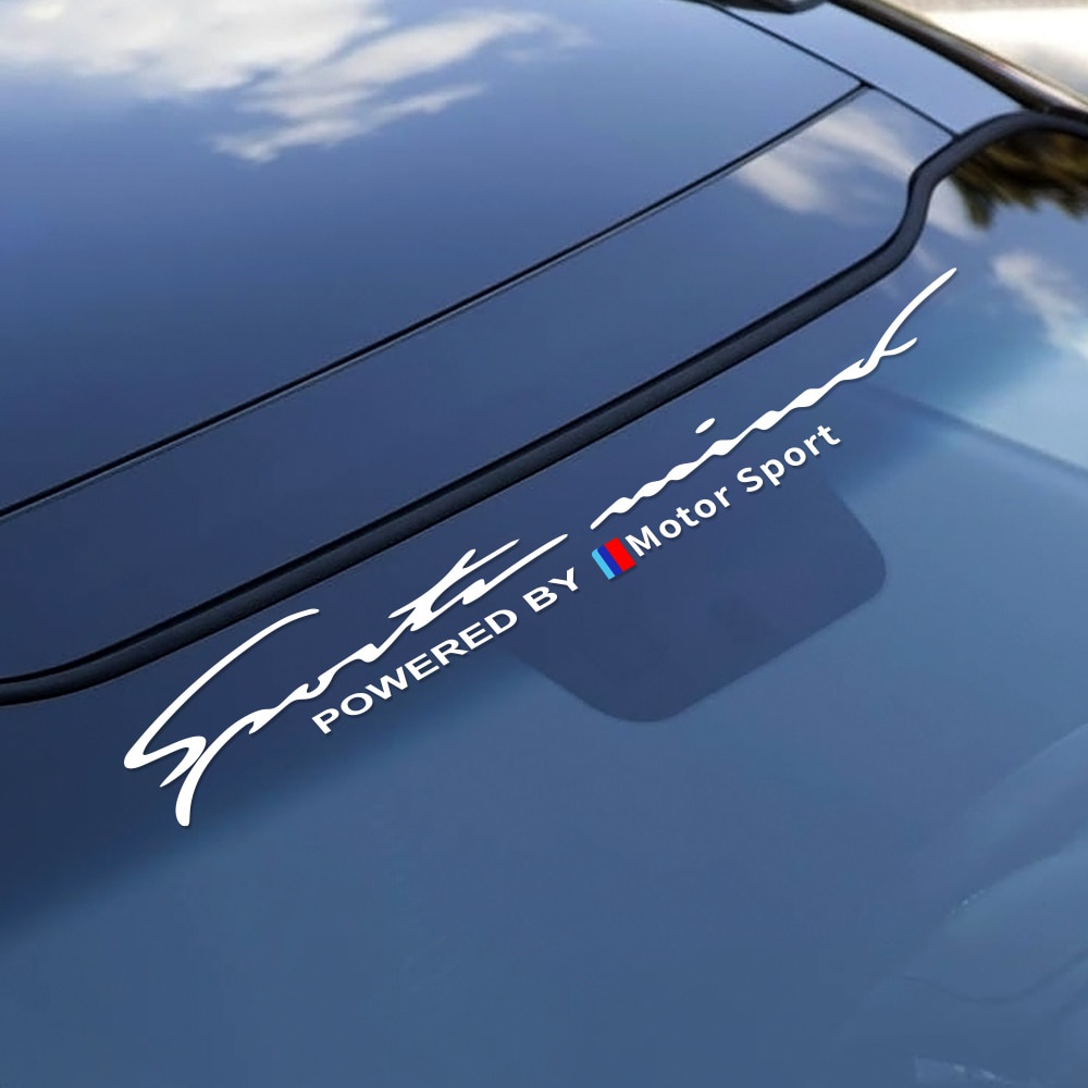 Jual Car Front Rear Windshield Sticker For BMW E46 E90 E60 E39 E36 E87 ...