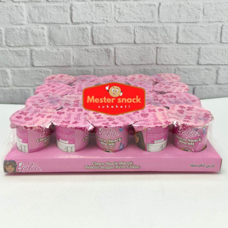 Jual Barbie Choco Snack Biscuit MINI (1 pack isi 20 pcs) | Shopee Indonesia