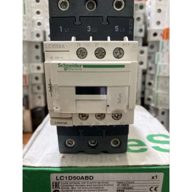 Jual CONTACTOR SCHNEIDER LC1D50ABD | Shopee Indonesia