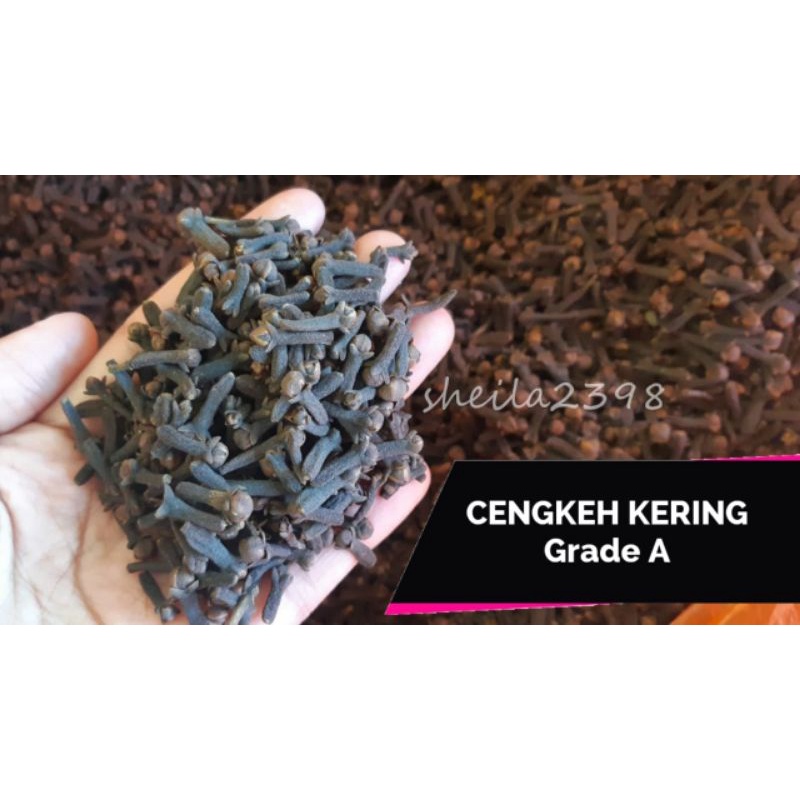 Jual CENGKEH KERING ( whole clove ) Grade A Kualitas Super 100gr ...