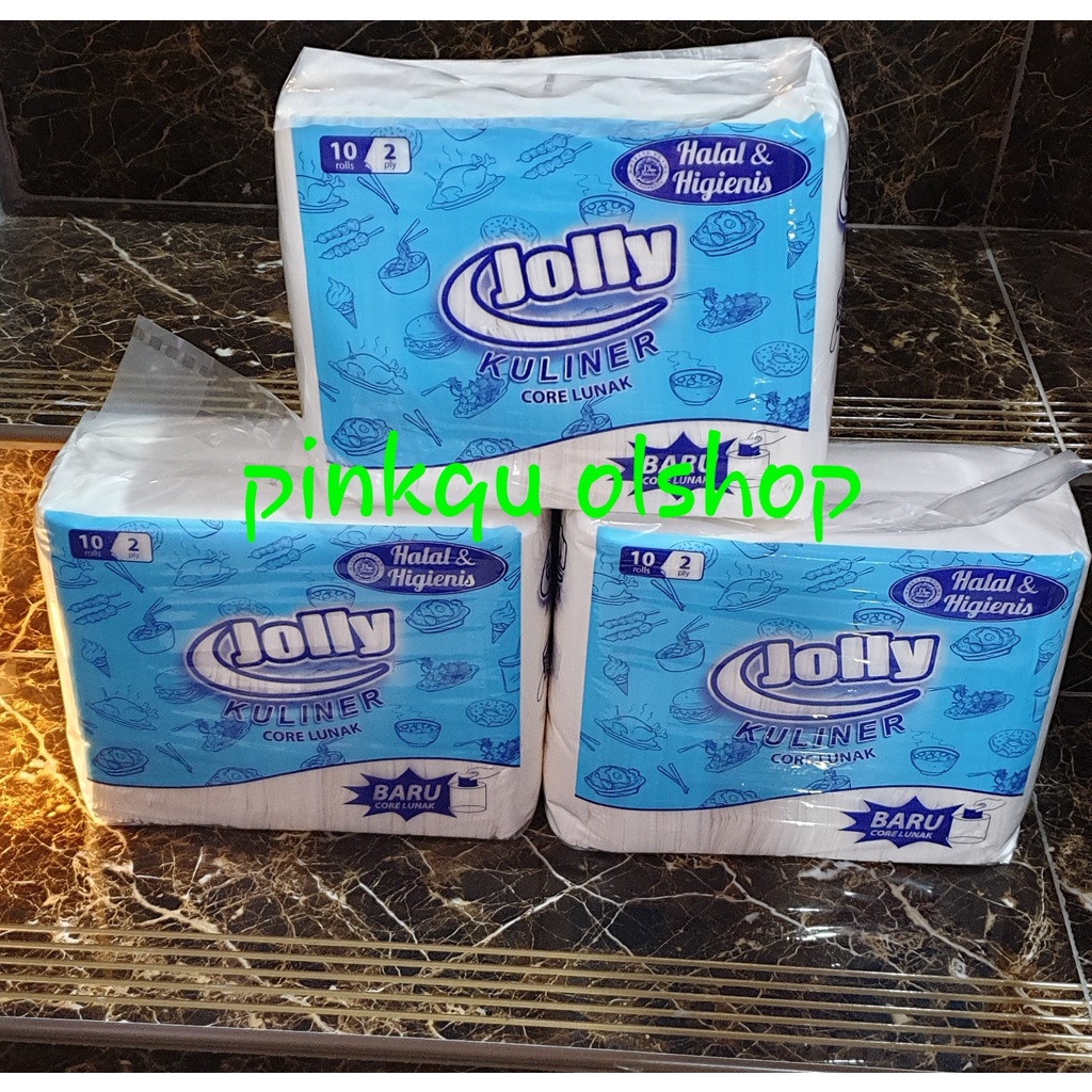 Jual Tissue/Tisu/Tisue Refill Facial Nice 700 Gr 2Ply Packing Jolly ...