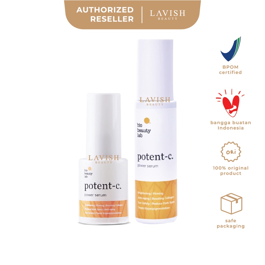 Jual BIO BEAUTY LAB Potent-C Power Serum (15ml // 30ml) | Shopee Indonesia