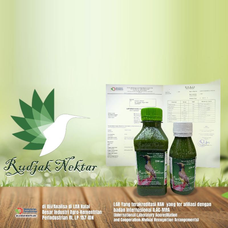 Jual RUJAK NEKTAR 250ML PAKAN BURUNG KOLIBRI, PLECI, CUCAK IJO, KAPAS ...