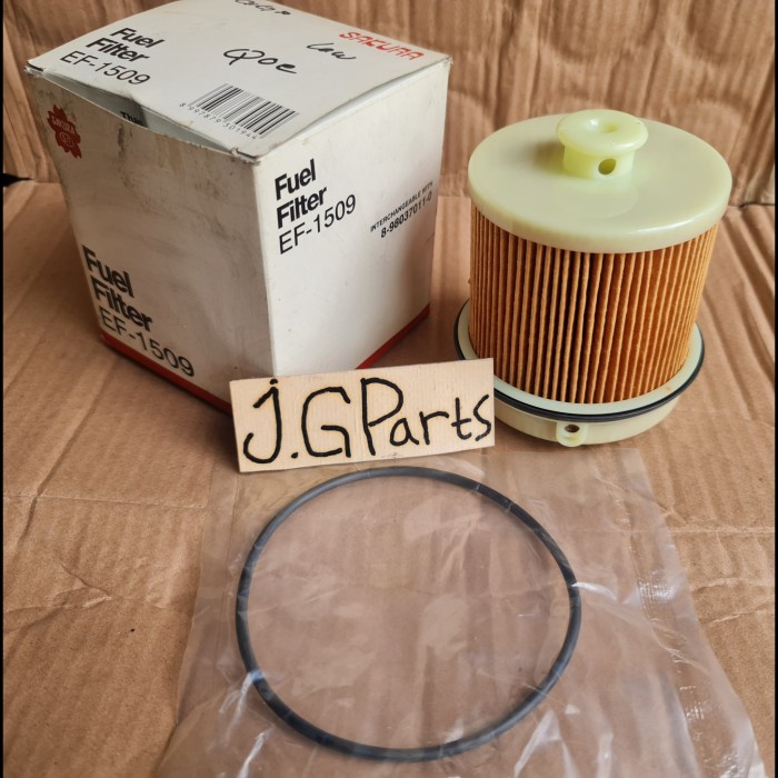 Jual FUEL FILTER SOLAR ATAS SAKURA ISUZU GIGA FTR FRR FVZ EF-1509 ...