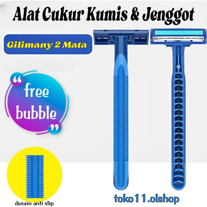 Jual CUKURAN JENGGOT/ ALAT PENCUKUR KUMIS Mata 2⭐ TOKO11 ⭐ | Shopee ...