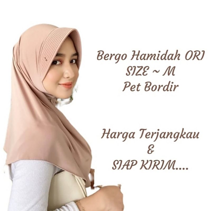 Jual BERGO HAMIDAH ORIGINAL SIZE M / KERUDUNG OLAHRAGA / JILBAB SPORT / HIJAB INSTAN | Shopee ...