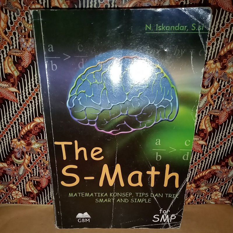 Jual BUKU MATEMATIKA - THE S - MATH UNTUK SMP | Shopee Indonesia
