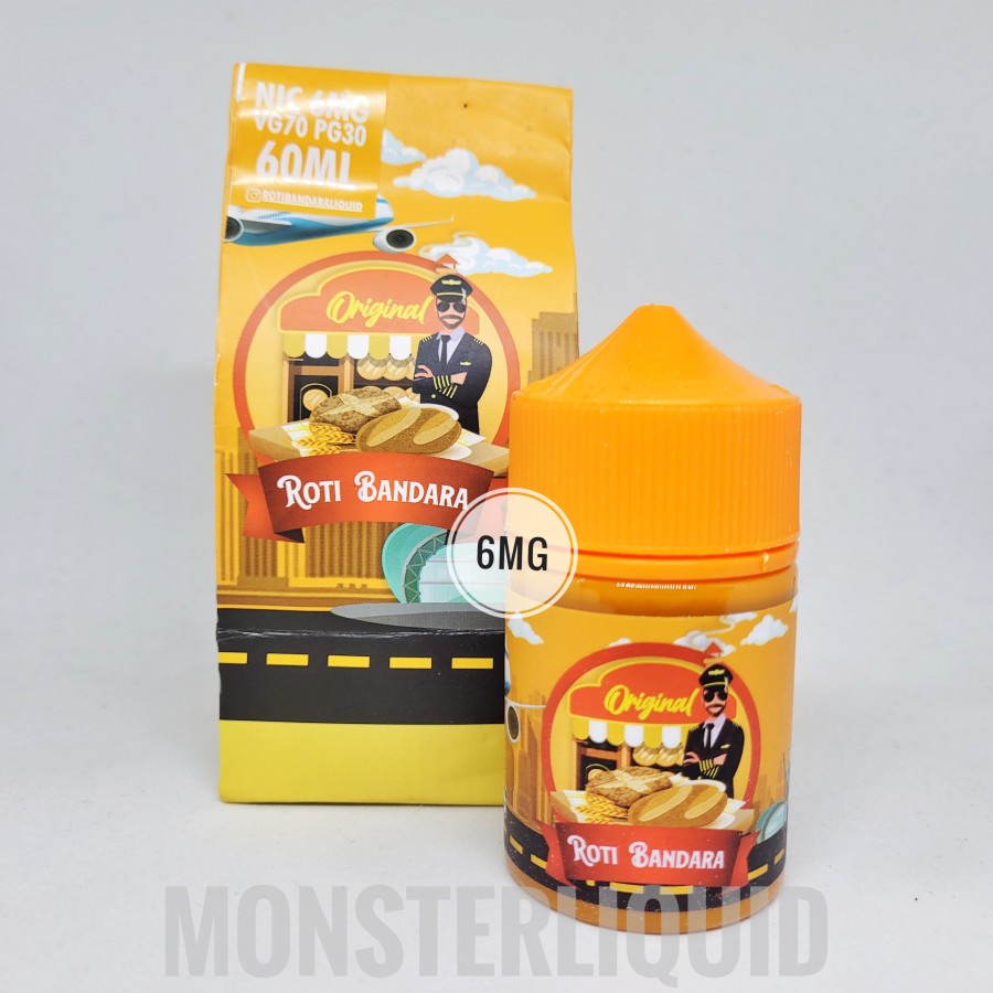 Jual ROTI BANDARA V1 ORIGINAL BY JAVA JUICE ZNAKE VAPORKING 6MG 60ML ...