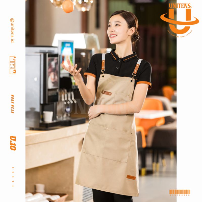 Jual UNITENS Apron Drill ARL.V1b Unisex Handmade Original Made In ...