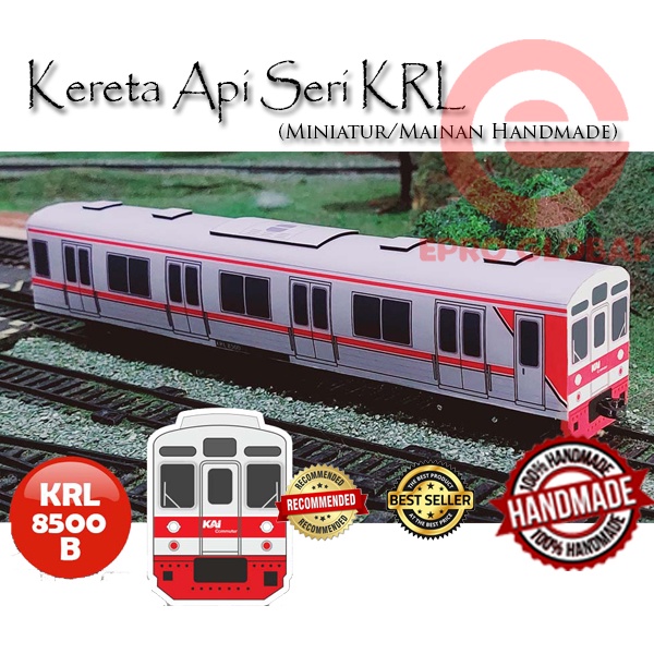 Jual Kereta Api Indonesia Seri KRL (Handmade) | Shopee Indonesia