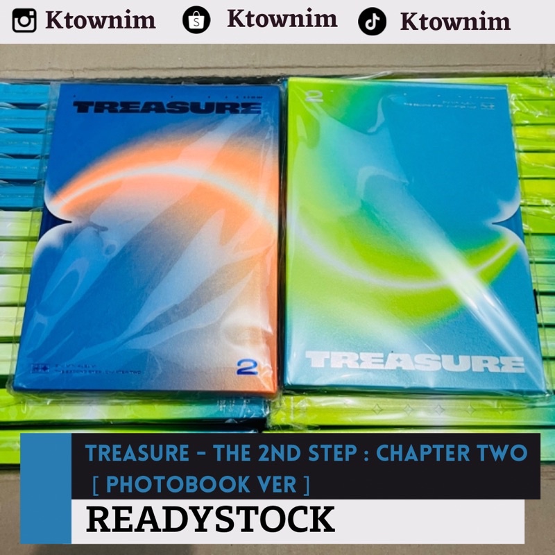Jual TREASURE - 2nd MINI ALBUM [THE SECOND STEP : CHAPTER TWO] (PHOTOBOOK ver.) | Shopee Indonesia