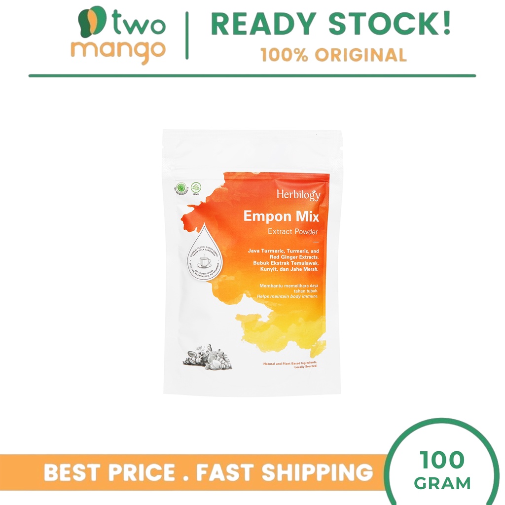 Jual HERBILOGY EMPON MIX EXTRACT POWDER 100GR | Shopee Indonesia
